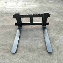 Forks And Carriage With Euro Brackets For A Tractor Front Loader - FW ...